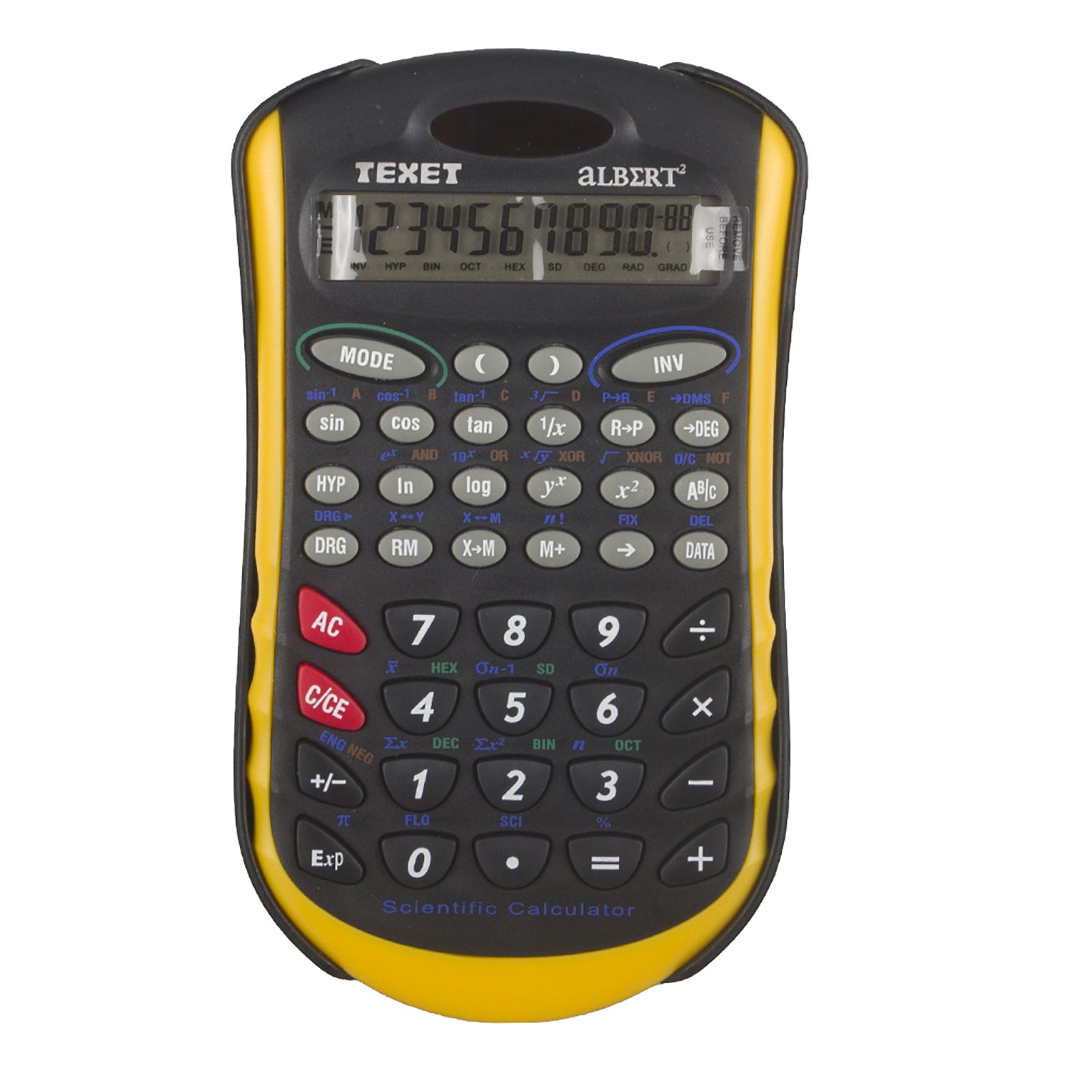 ALBERT2 Scientific Calculator, Dual Powered – www.texet.com