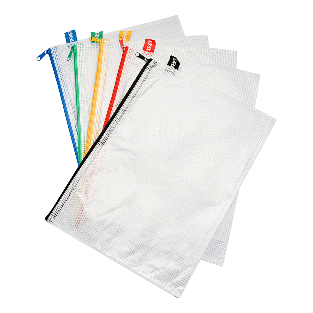 A4 Zip Storage Bag, Pack of 5 – www.texet.com