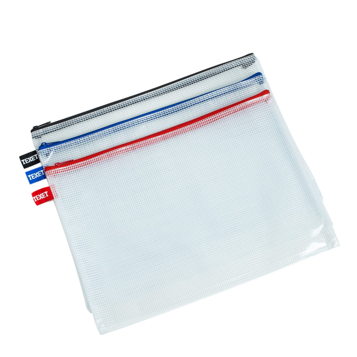 A4 PVC Mesh Bag, Pack of 12 – www.texet.com