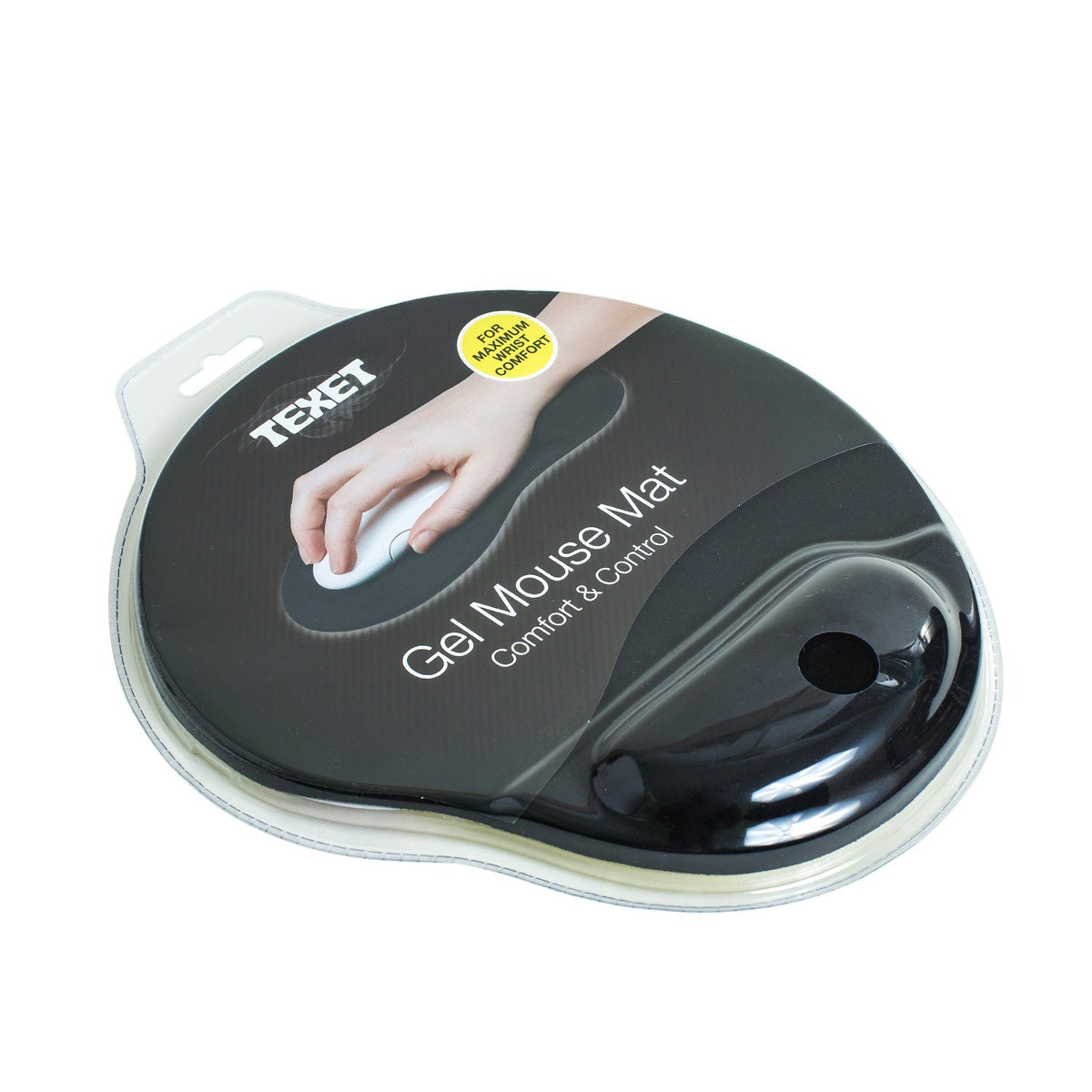 Gel Mouse Mat Black – www.texet.com